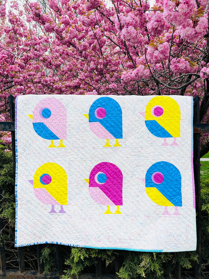 Bird Quilt Pattern - Little Bird - PDF – patch and dot