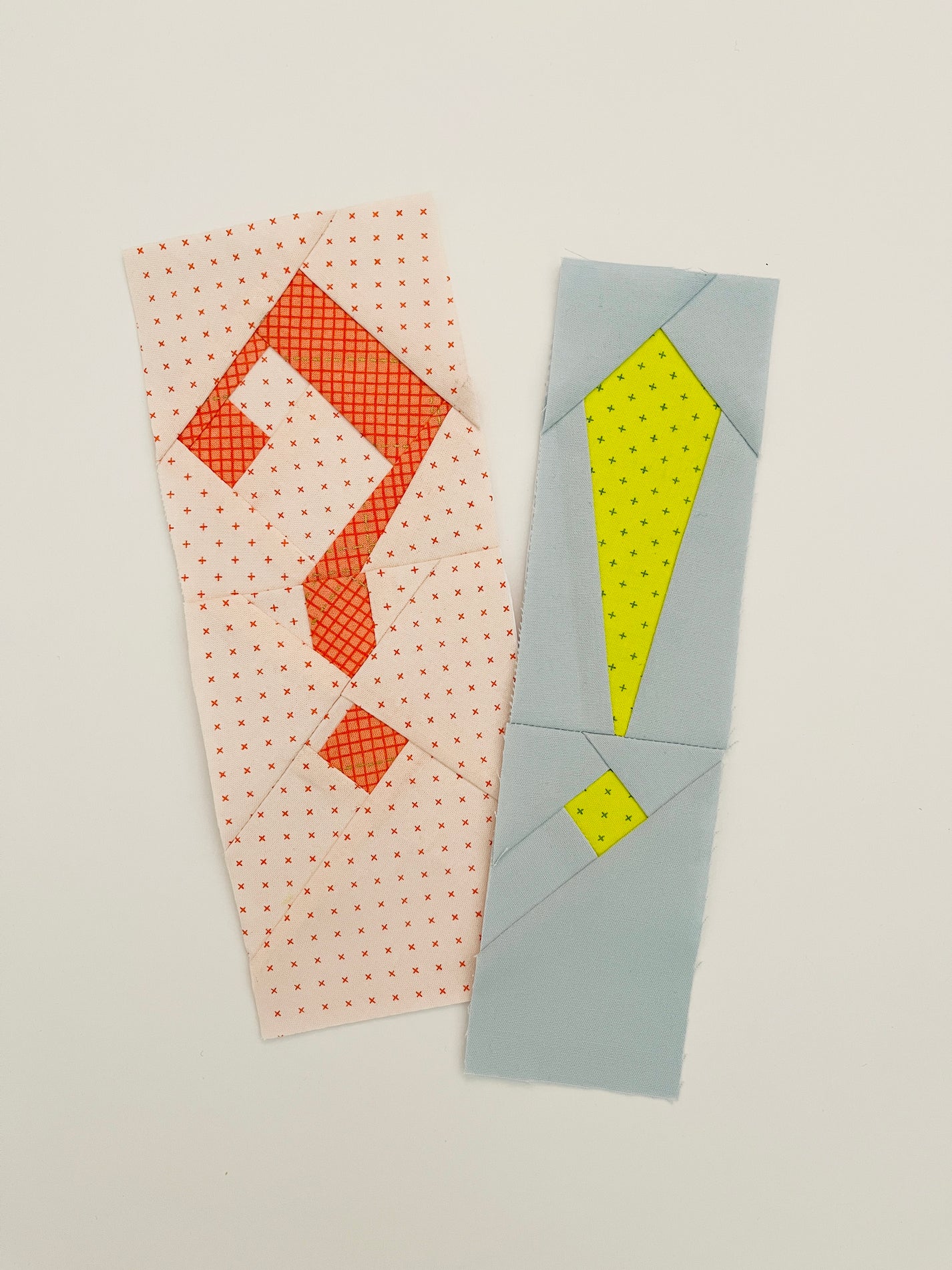 Blackletter Punctuation FPP Quilt Block Pattern - PDF – patch and dot