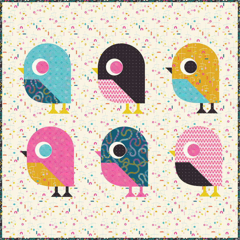 Bird Quilt Pattern - Little Bird - PDF – patch and dot