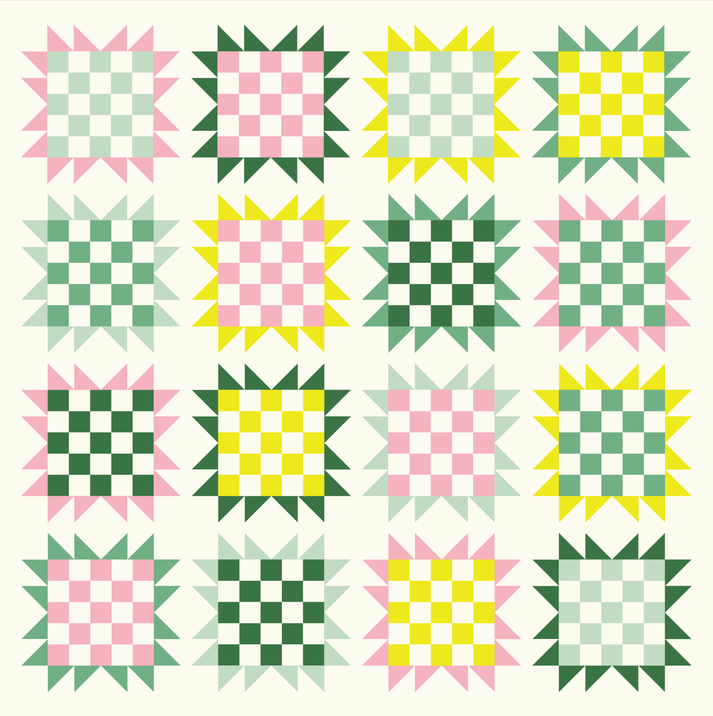 Quilt Pattern Bundle - Sunflower Patch and Sugarcubes PDF – patch and dot
