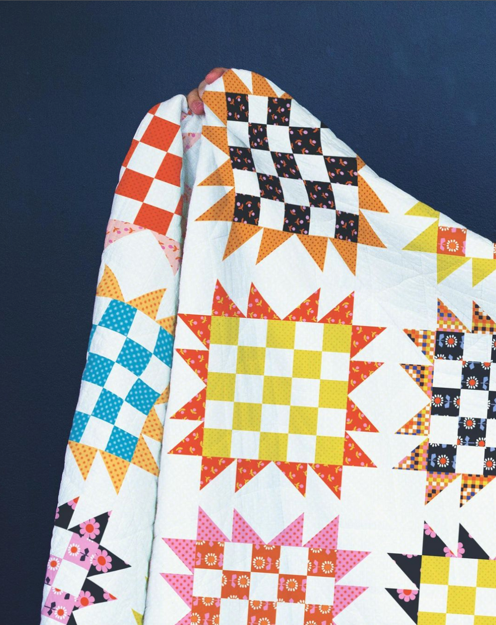 Sunflower Patch Quilt Pattern - PDF – patch and dot