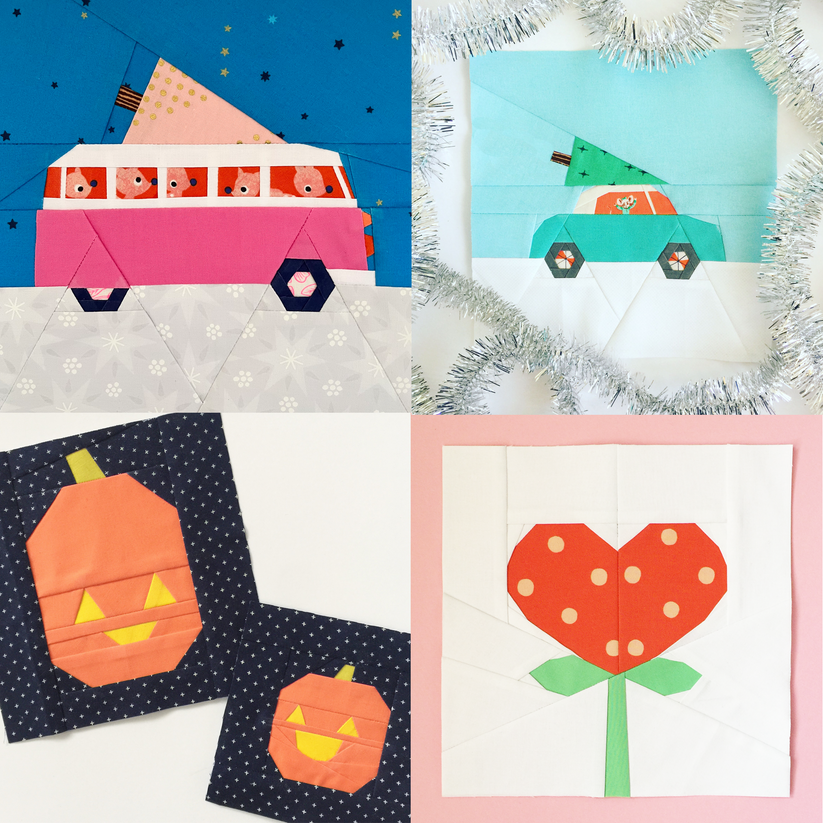 Holiday Quilt Block Bundle - PDF – patch and dot